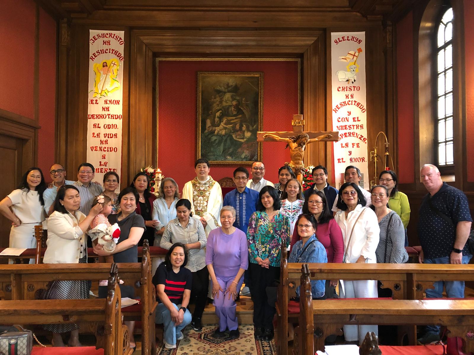 Meet and Greet with Monsignor Jan Limchua at the Apostolic Nunciature ...